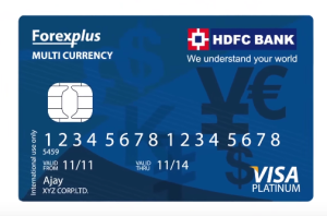 HDFC Bank Credit Card Forex Markup Charges Offer - CreditXCards